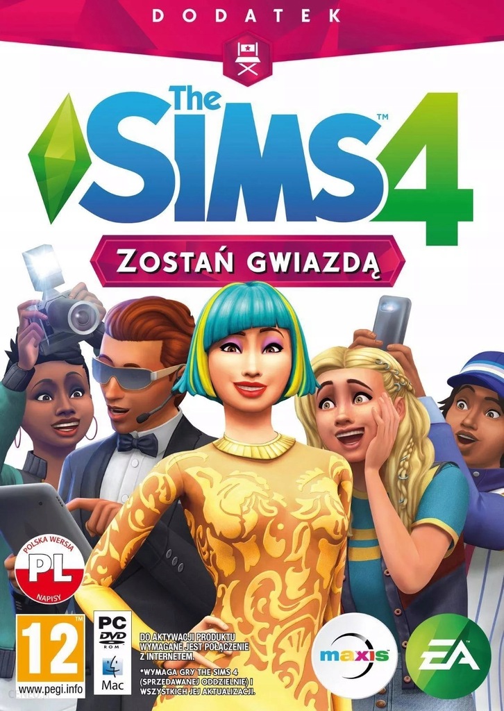 Купить THE SIMS 4 СТАНЬТЕ ЗВЕЗДОЙ ORIGIN PC PL KEY: отзывы, фото и ...