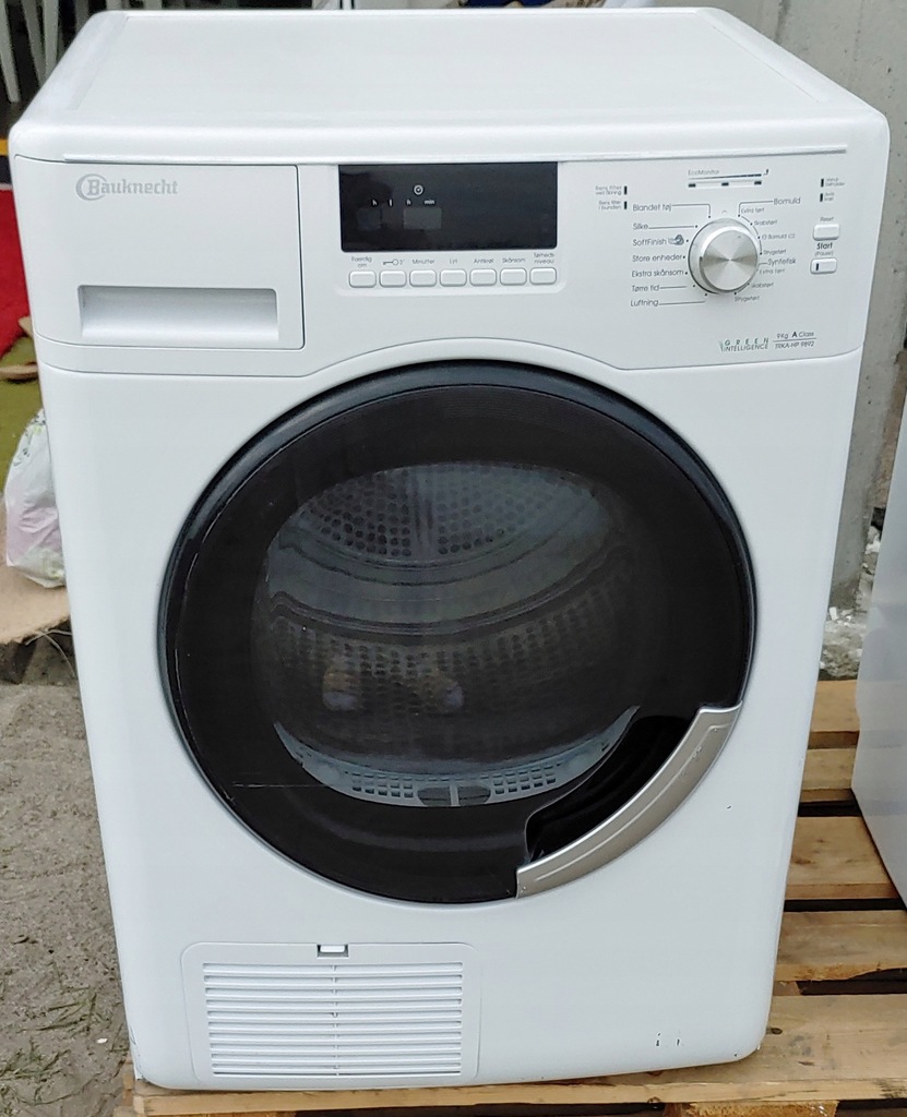 SUSZARKA BAUKNECHT 9 KG POMPA CIEPŁA - 13820139226 - oficjalne archiwum Allegro