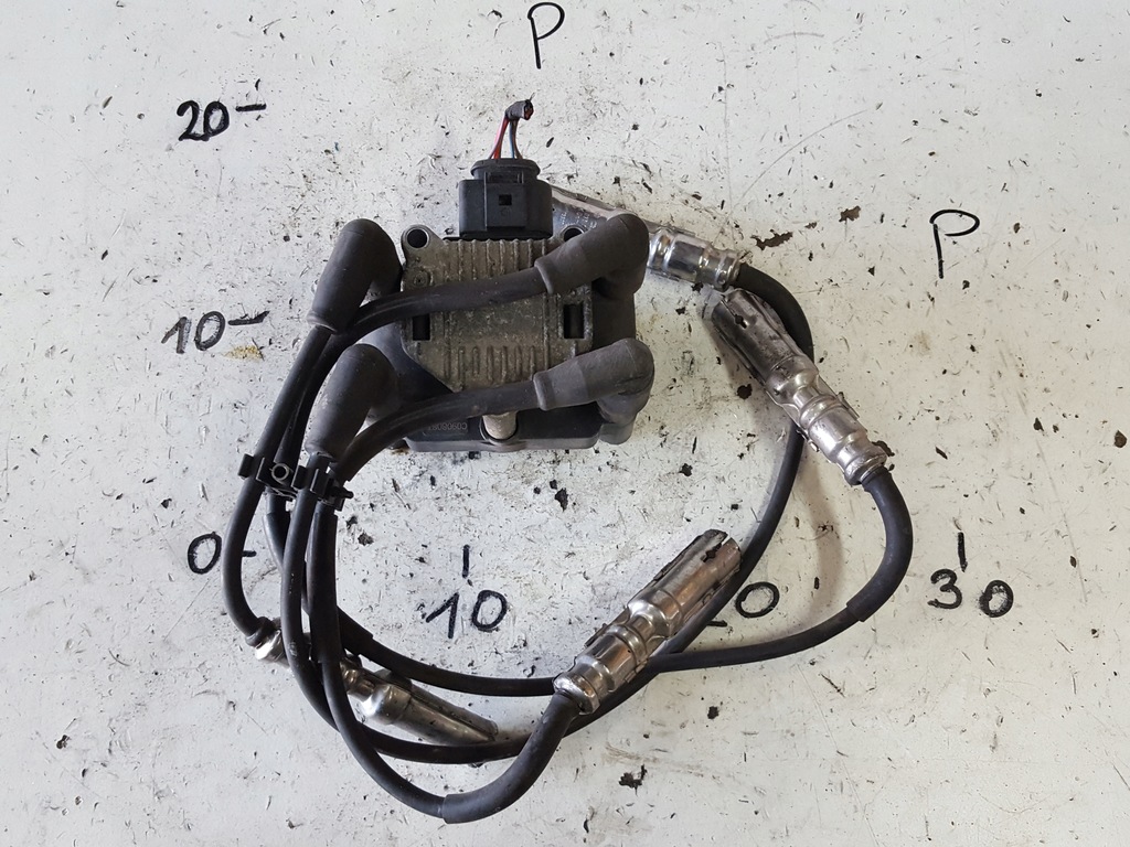 AUDI A3 8P 04-12r 1.6 8V MPI BSE CEWKA ZAPŁONOWA - 14298057594 - oficjalne archiwum Allegro