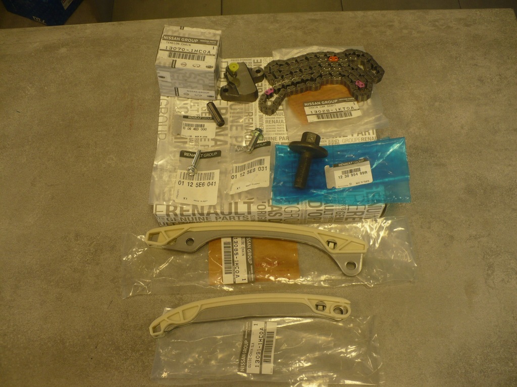 Rozrząd łańcuch Dacia Renault 1,6 SCE H4M OEM - 11135859924 - oficjalne ...