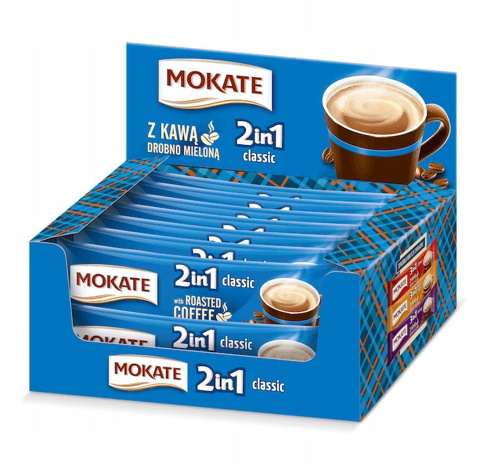 Kawa Mokate 2w1 Bez Cukru Classic 14g x 15 sztuk - 12017750244 - oficjalne archiwum Allegro
