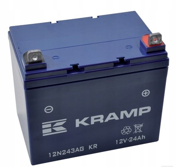 AKUMULATOR ŻELOWY KRAMP 12V/24A LEWY - 12N24-3A - 12678794873 ...