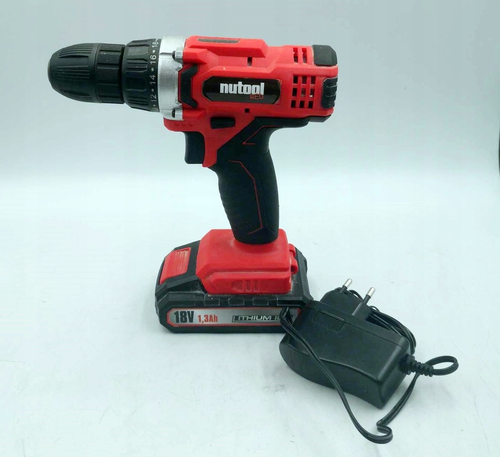 WKRĘTARKA NUTOOL RED 18V 1,3AH - 11755043317 - oficjalne archiwum Allegro