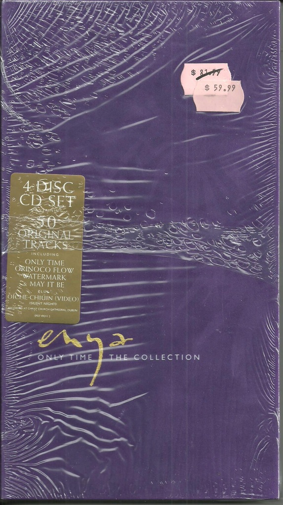 Enya Only Time The Collection 4 Disc Set - 11720945845 - oficjalne ...