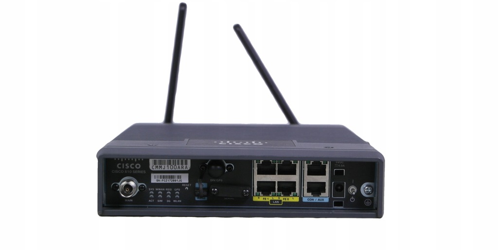 ROUTER 4G LTE CISCO 819HGW DWIE KARTY SIM /615 - 11693599942 - oficjalne archiwum Allegro