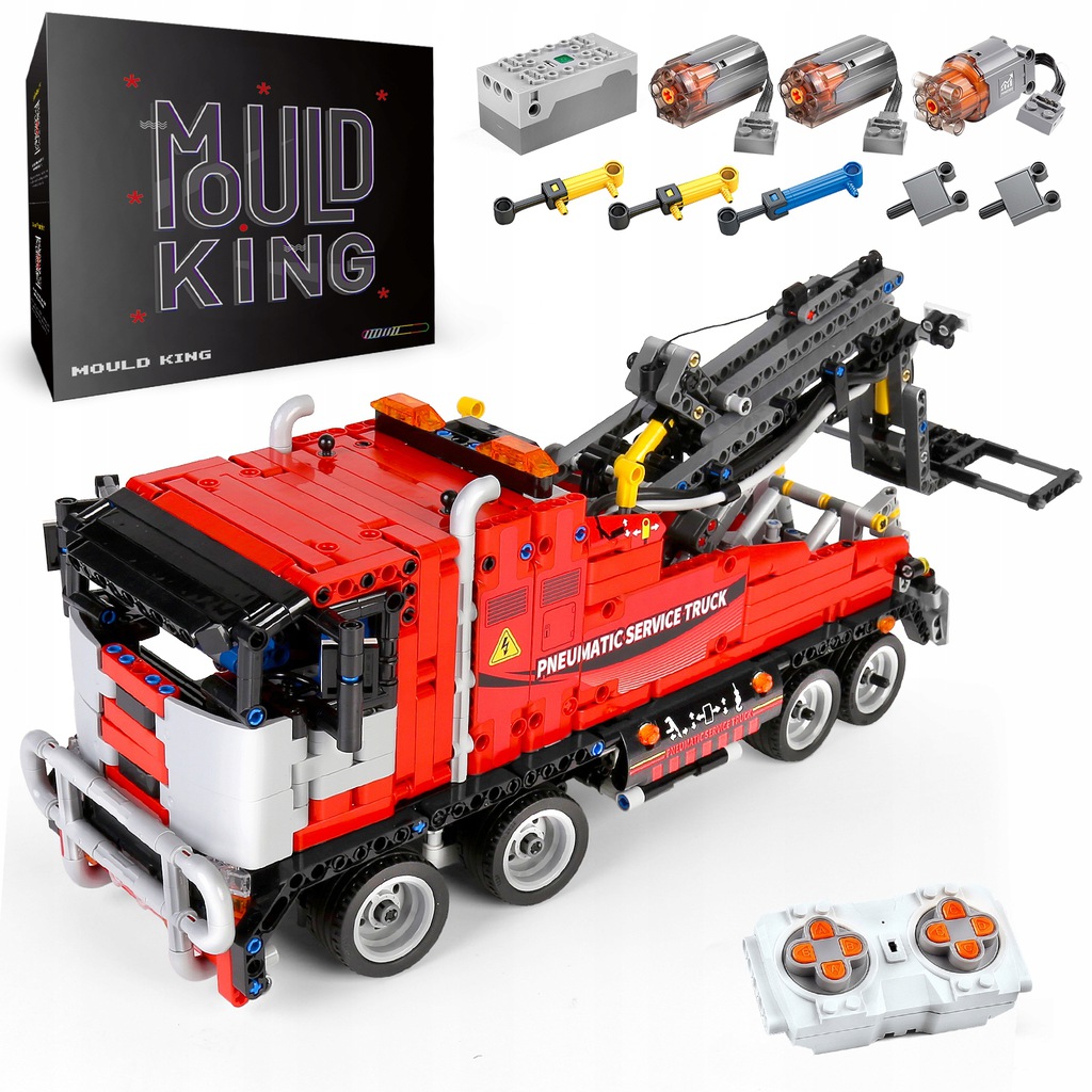 Mould King Technic APP RC Ciężarówka pneumatyczna - 12687110051 ...