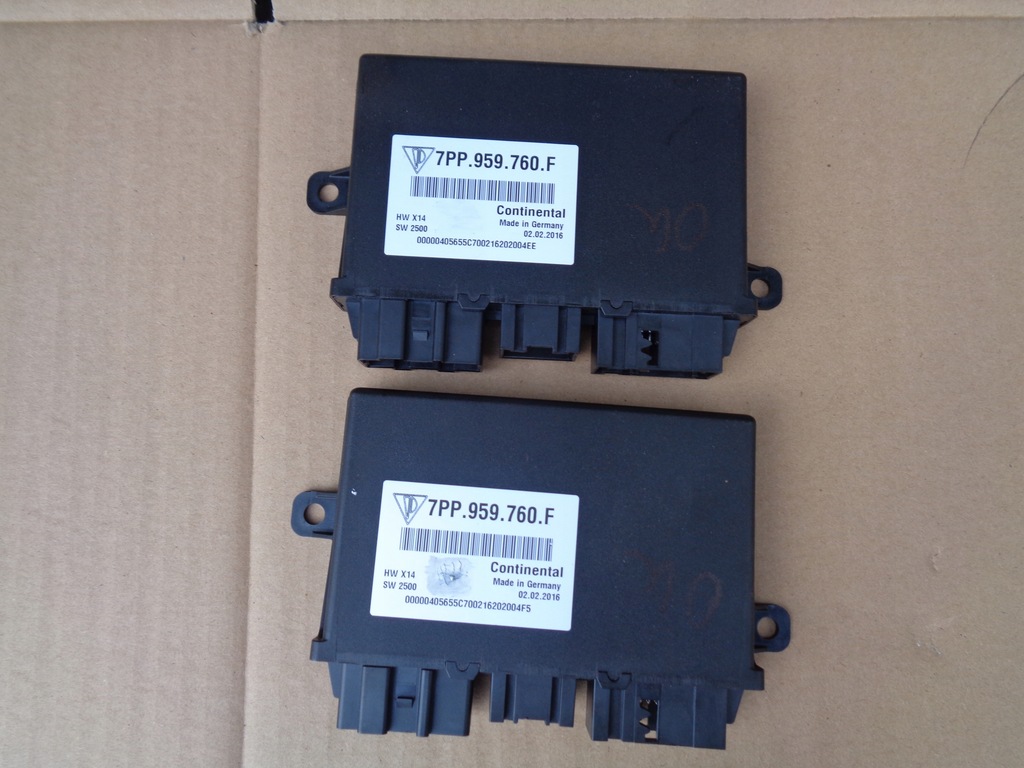 MODUŁ STEROWNIK FOTELA PORSCHE MACAN 7PP959760F - 13830561397 ...