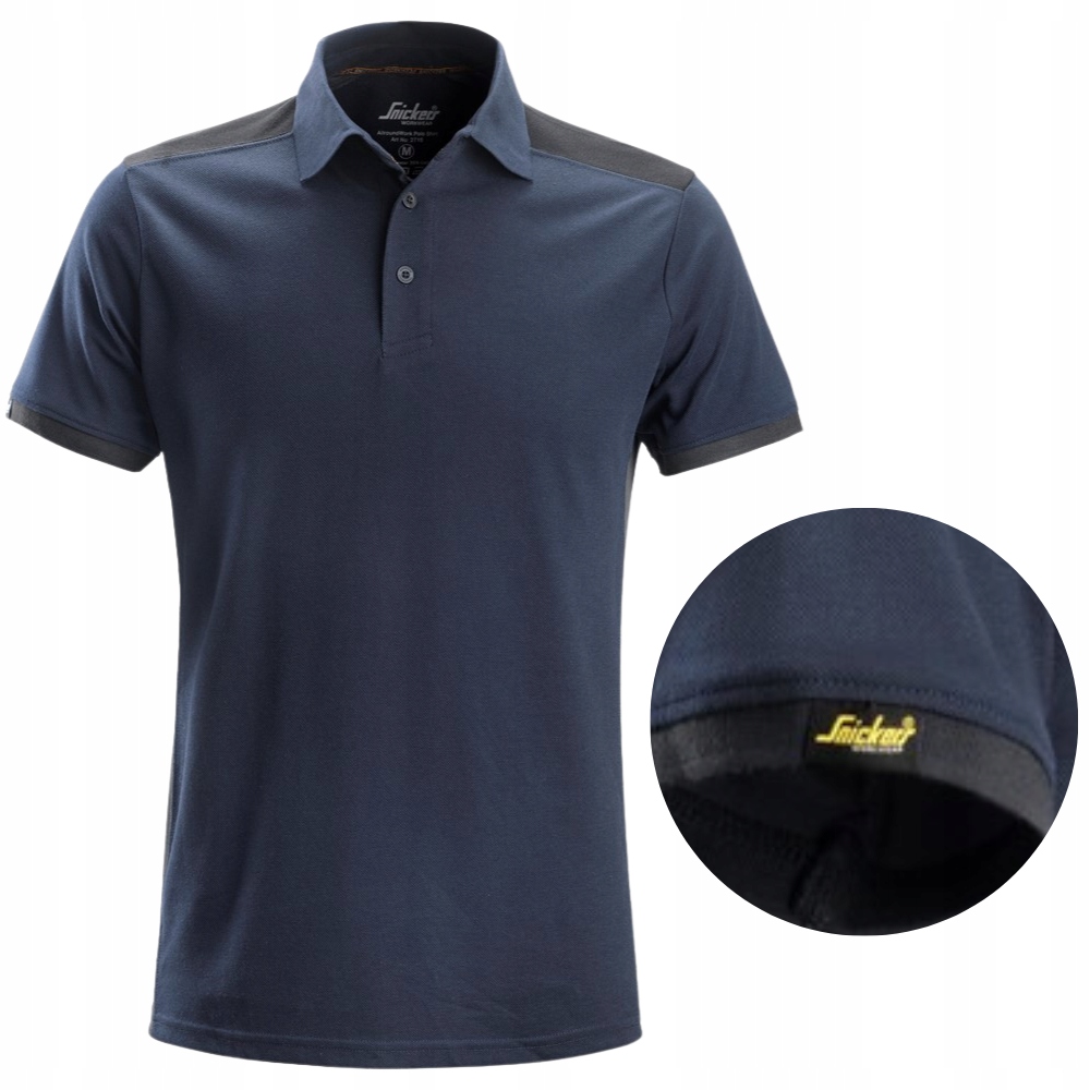 Koszulka robocza męska polo Snickers 2715 bawełniana polo męskie granat ...