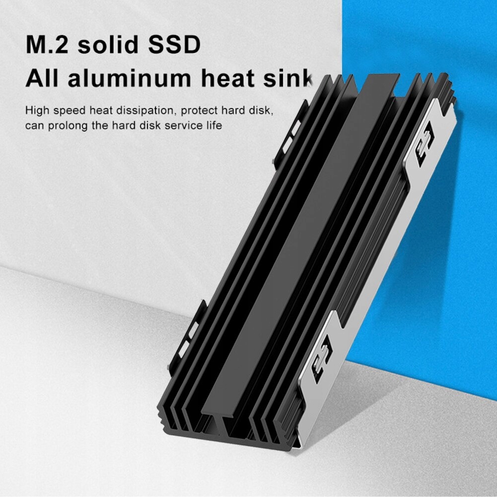 M.2 SSD NVMe radiator M2 2230/2242/2260/2280 półpr - 12426564688 ...