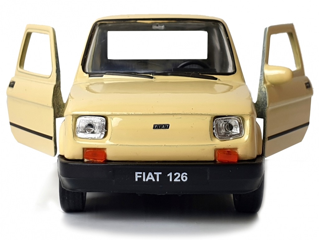 Samochód FIAT 126p MALUCH PRL Auto Welly 1:34 - 11154373871 - oficjalne ...