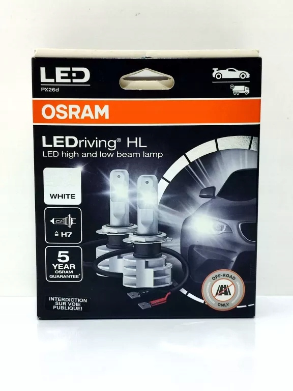OSRAM LED LEDRIVING HL H7 GEN2 6000K PX26D - 13620574895 - oficjalne archiwum Allegro