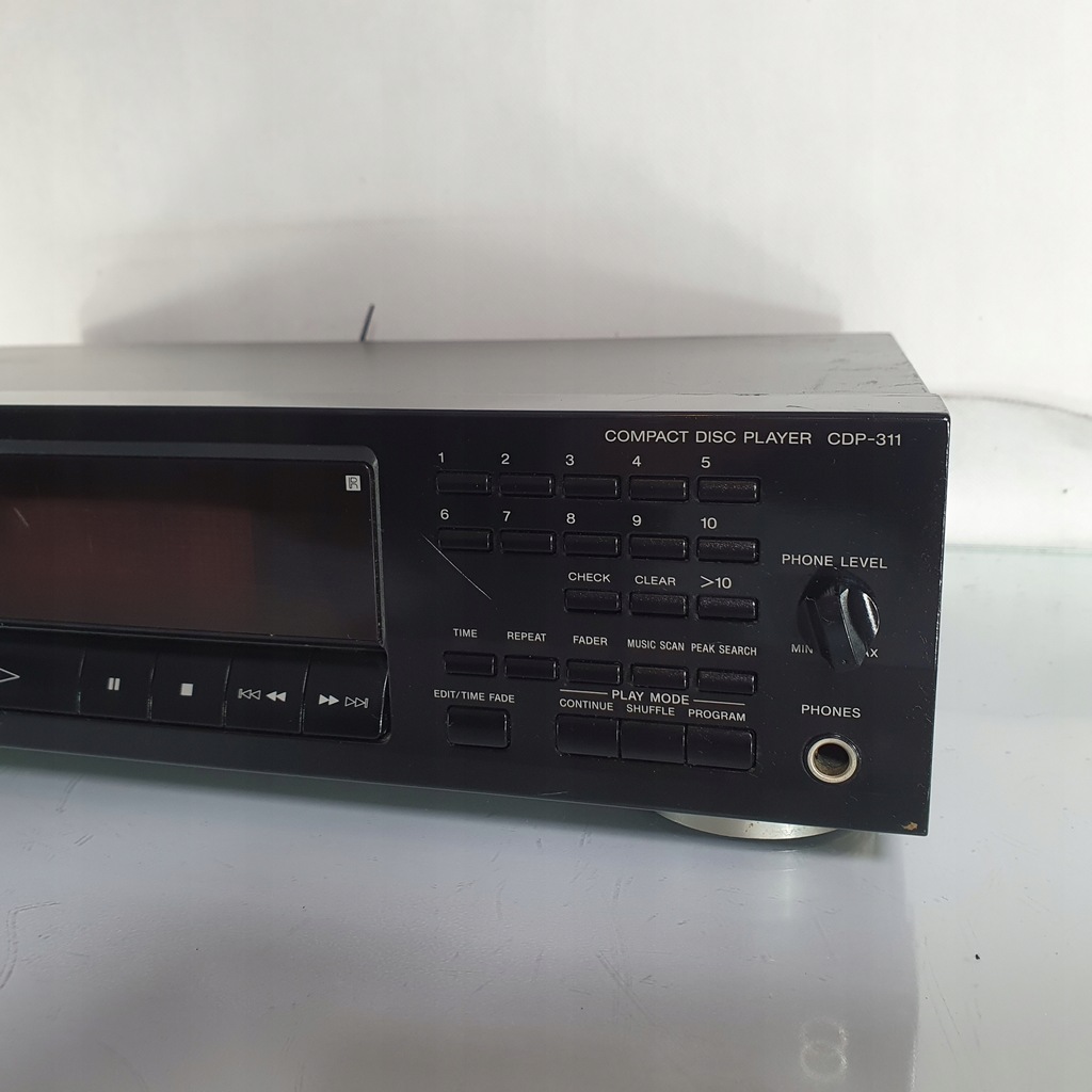 Купить CD-проигрыватель Sony CDP-311 черный: отзывы, фото и ...