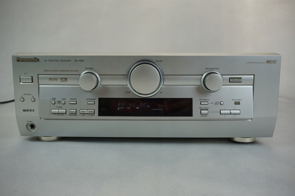 Amplituner Kino domowe Panasonic SA-HE9 Pilot W-wa - 11368314880 - oficjalne archiwum Allegro