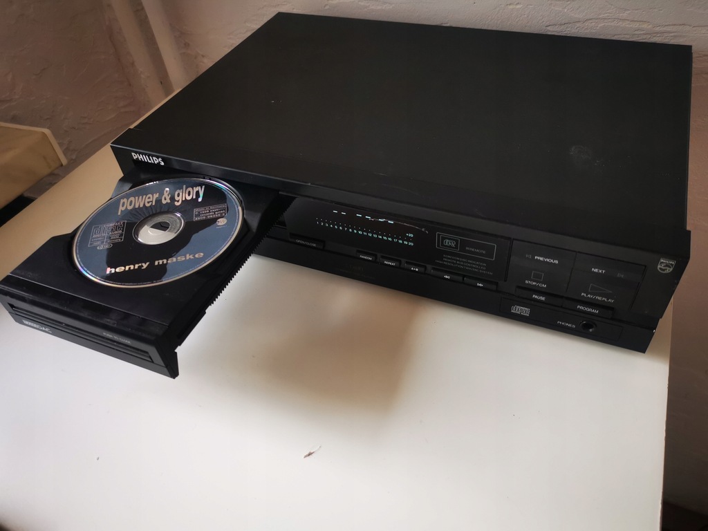 Philips CD610 odtwarzacz CD CDM4/19 TDA1543 - 12353885022 - oficjalne ...