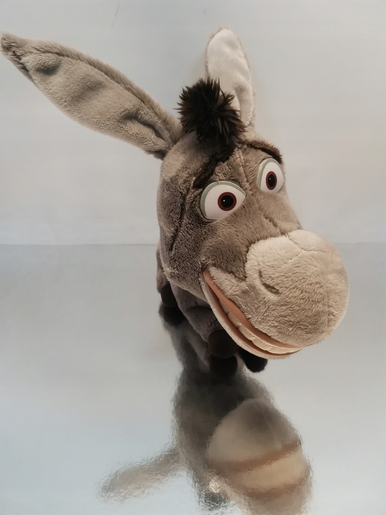 Osioł z bajki Shrek maskotka plusz Big Head Donkey - 13480449111 ...
