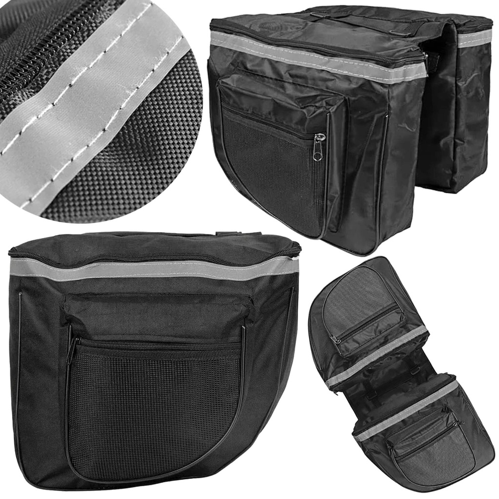 TORBA ROWEROWA NA BAGAŻNIK SAWKA ROWER WODOODPORNA - 11925078536 ...