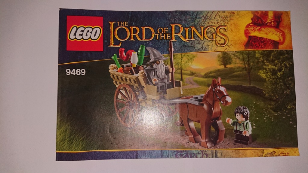 Lego 9469 Lord of Rings Gandalf Arrives instrukcja - 12361215379 ...