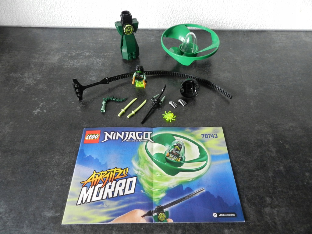 LEGO 70743 Ninjago Latająca kapsuła Morro *100% - 12045536042 ...