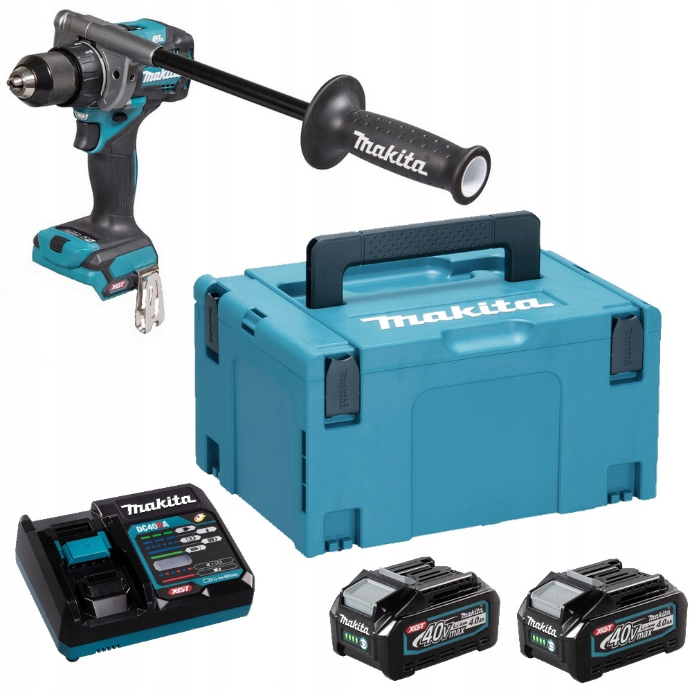 Makita Akumulatorowa Wkrętarka XGT 40V Max 2x4Ah BL4040 DC40RA ...