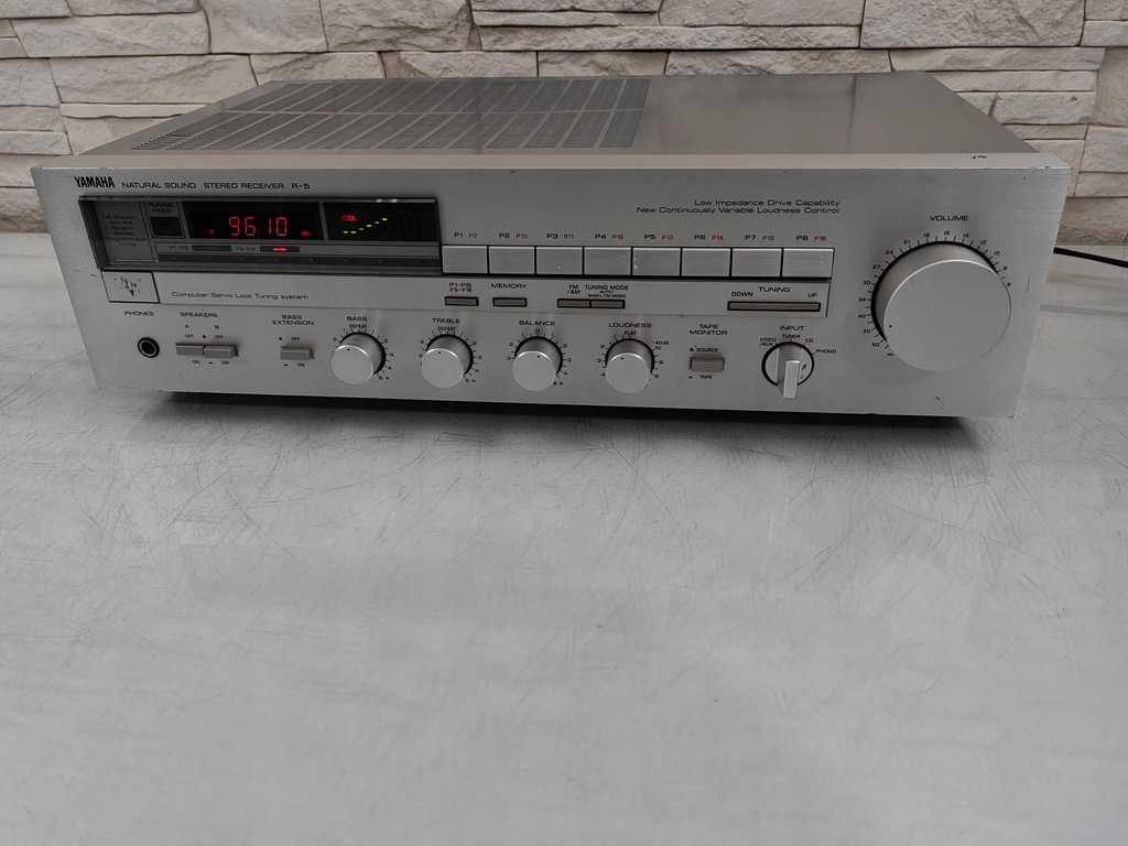 Yamaha R-5 Natural Sound Stereo Receiver - 12946317629 - oficjalne ...