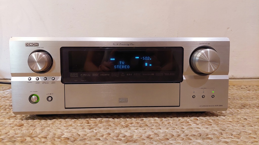 Amplituner DENON AVR-3806 7.1 czarny - 14857766474 - oficjalne archiwum ...