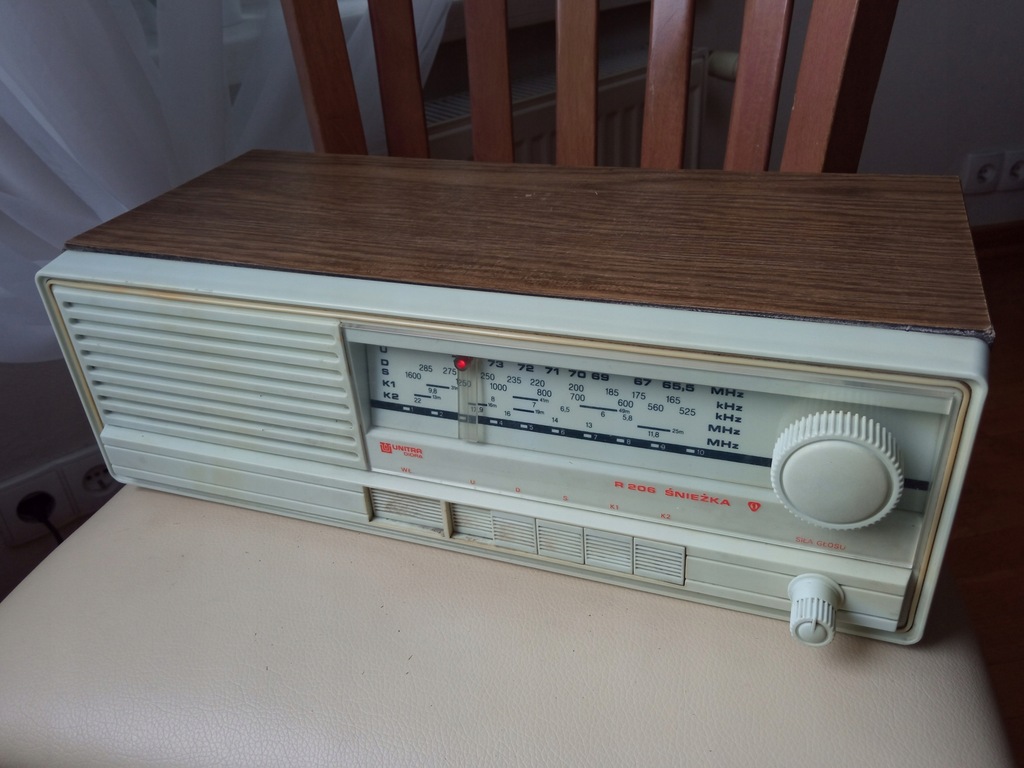 Radio Unitra diora R 206 Śnieżka - 13662219647 - oficjalne archiwum Allegro