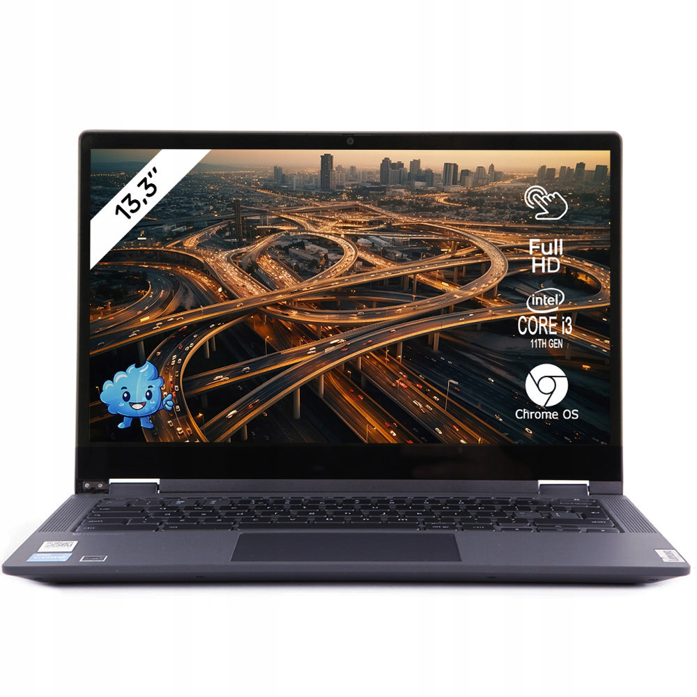 Lenovo IdeaPad Flex5 i3-1115G4 13,3" i3-1115G4 8GB 256GB SSD FHD Chrome - 14409405923 ...