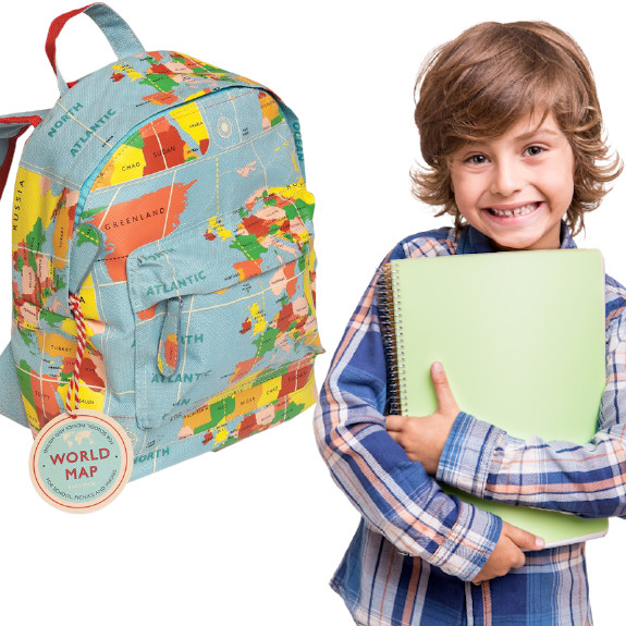 Plecak mini, Mapa, Rex London - 10943784657 - oficjalne archiwum Allegro