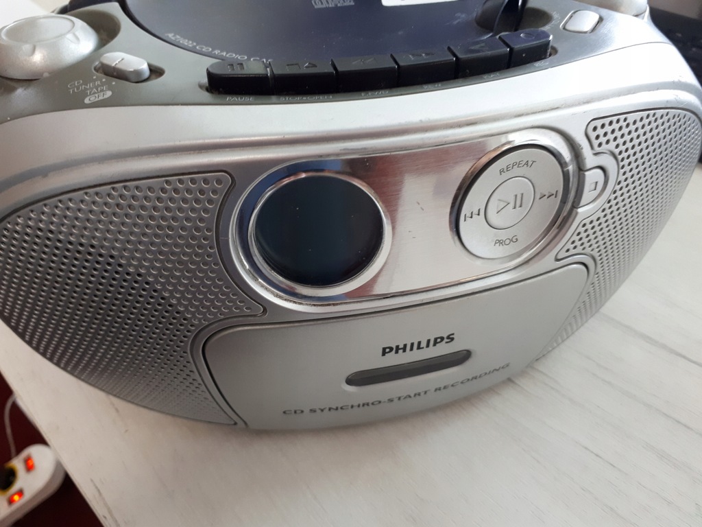 Radio Philips AZ1022/12 Radio//KASETA OPIS 691/21 - 11171412039 - oficjalne archiwum Allegro