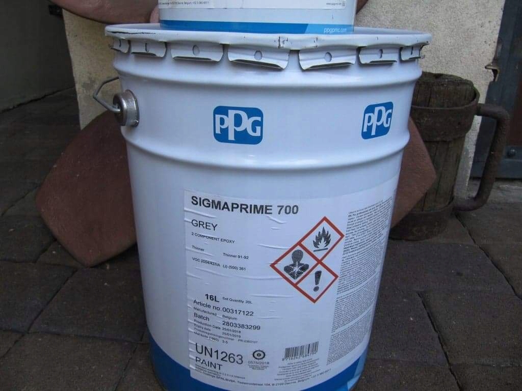 FARBA EPOKSYDOWA SIGMAPRIME 700 20L 32KG SZARA - 9976525628 - oficjalne ...