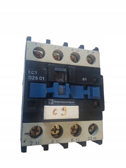 Stycznik TELEMECANIQUE LC1D2501 cewka 220V - 11942358686 - oficjalne ...