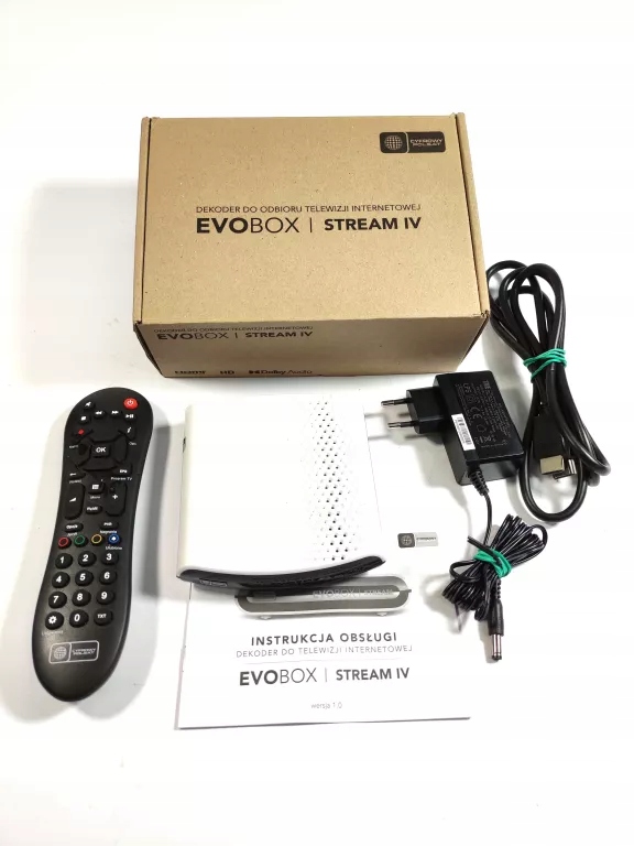 DEKODER EVOBOX STREAM IV D46DU KOMPLET - 13961421224 - oficjalne archiwum Allegro