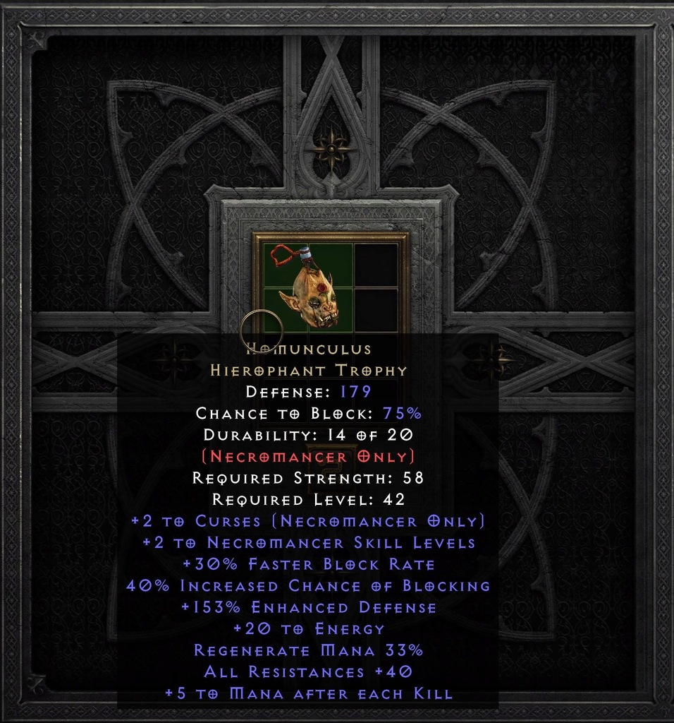 Diablo II Resurrected D2 LoD| Homunculus | PS5 - 11448378554 ...