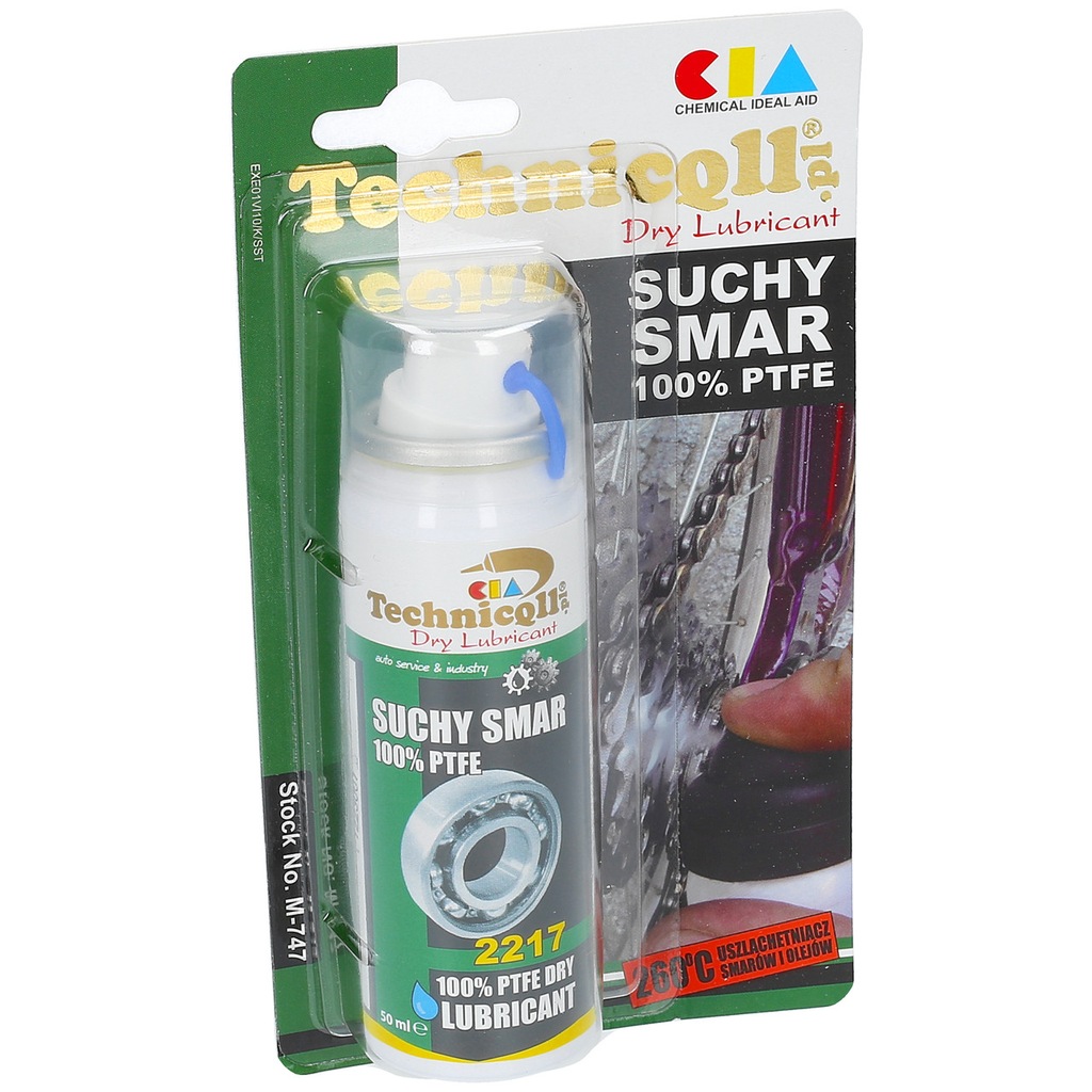 SUCHY SMAR 100% PTFE TEFLON 50ML SPRAY TECHNICQLL - 7060641069 ...