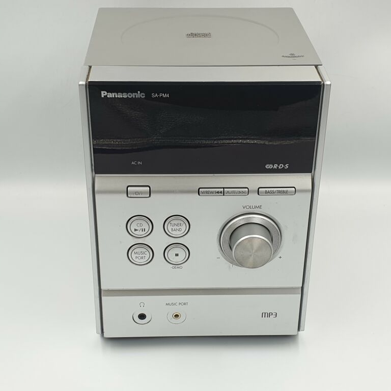 WIEŻA PANASONIC SA-PM4 AM/FM/CD 2 GŁOŚNIKI - 10442602693 - oficjalne archiwum Allegro