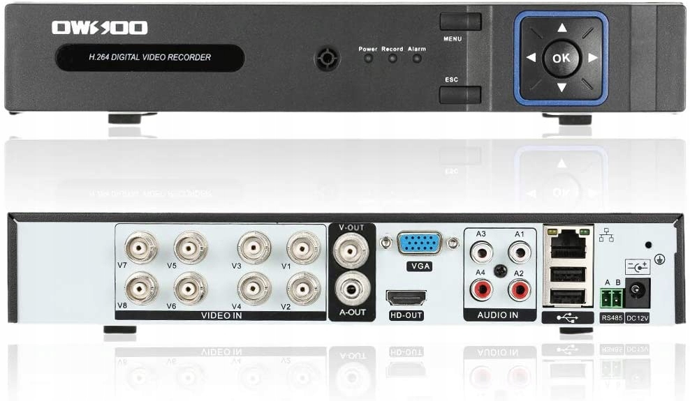 Rejestrator hybrydowy 8-kanałowy 5w1 OWSOO XVR - 13420550615 ... Rejestrator hybrydowy 8-kanałowy 5w1 OWSOO XVR - 13420550615 ...