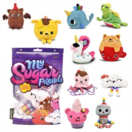 MOOXY My Sugar Friends PLUSZAK O SŁODKIM ZAPACHU - 8732008154 ...