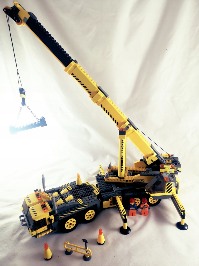 Lego city 7249 Dźwig XXL budowa perełka !!! - 8110706150 - oficjalne ...