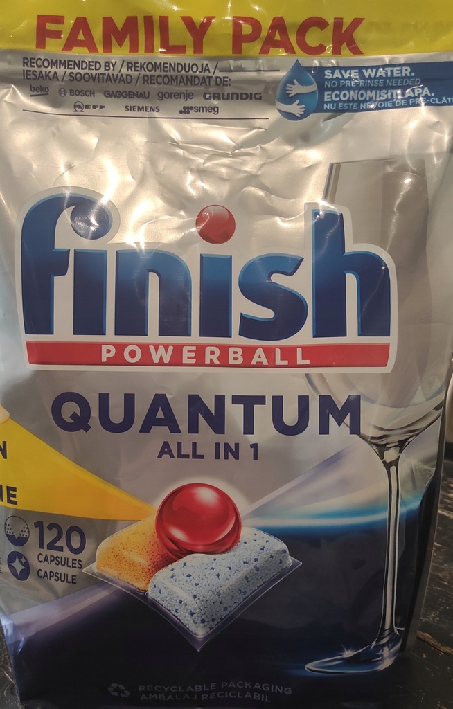 Kapsułki Finish Quantum All-in-1 120 lemon - 12902279128 - oficjalne ...