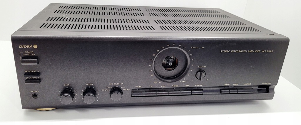 Wzmacniacz Unitra Diora WS 504 - 12463577994 - oficjalne archiwum Allegro