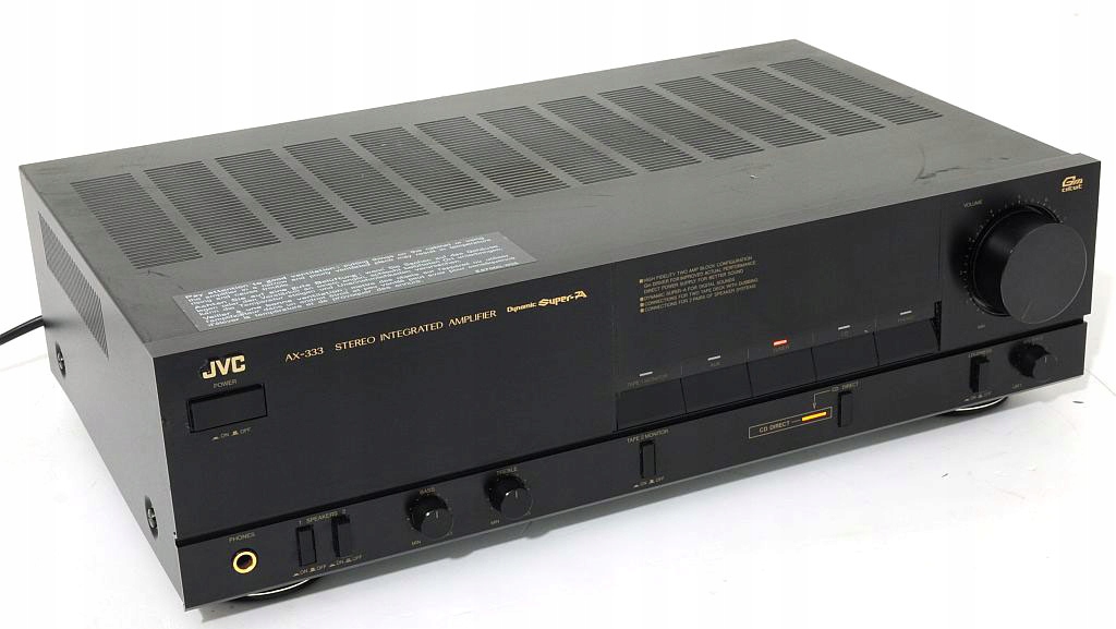 JVC AX-333 MARKOWY WZMACNIACZ STEREO - 14119410793 - oficjalne archiwum Allegro