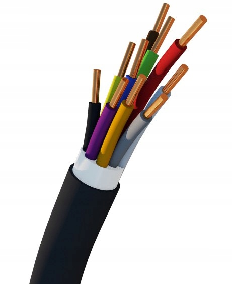 PRZEWÓD KABEL DOMOFON ZIEMNY XSTDYz 6x0,50 ŻEL ZEW - 12622972687 ...