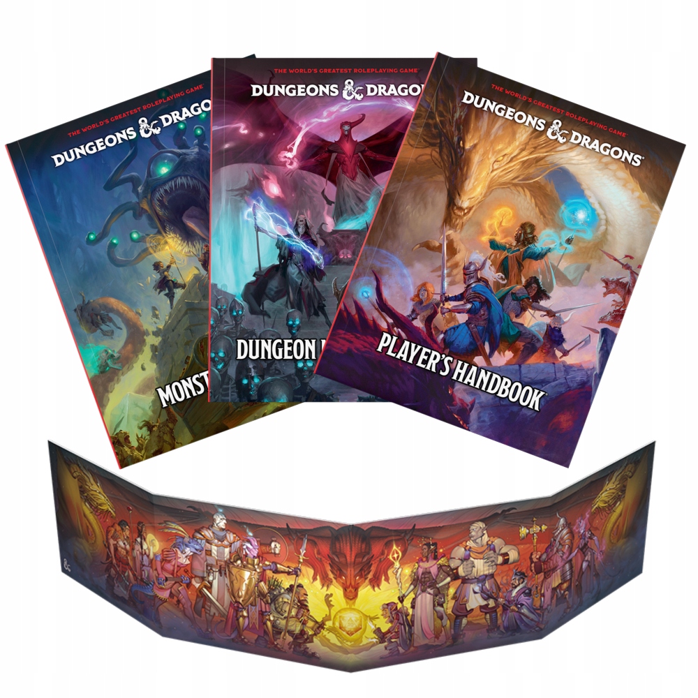 DND 2024 - PLAYER'S HANDBOOK + MASTER'S GUIDE + MONSTER MANUAL + SCREEN - 15879228733 ...