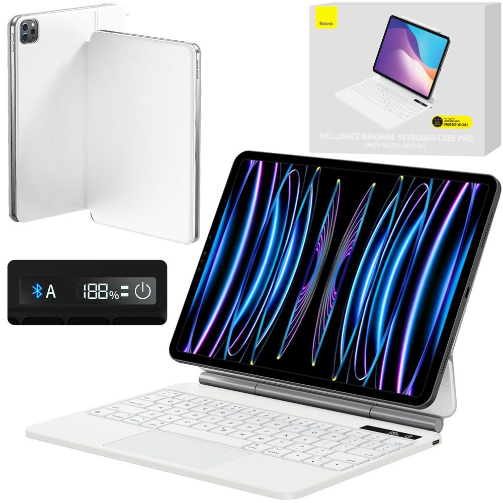 Klawiatura Magic Stand do Apple iPad 11 Pro M1/M2 - 13155527348 ...