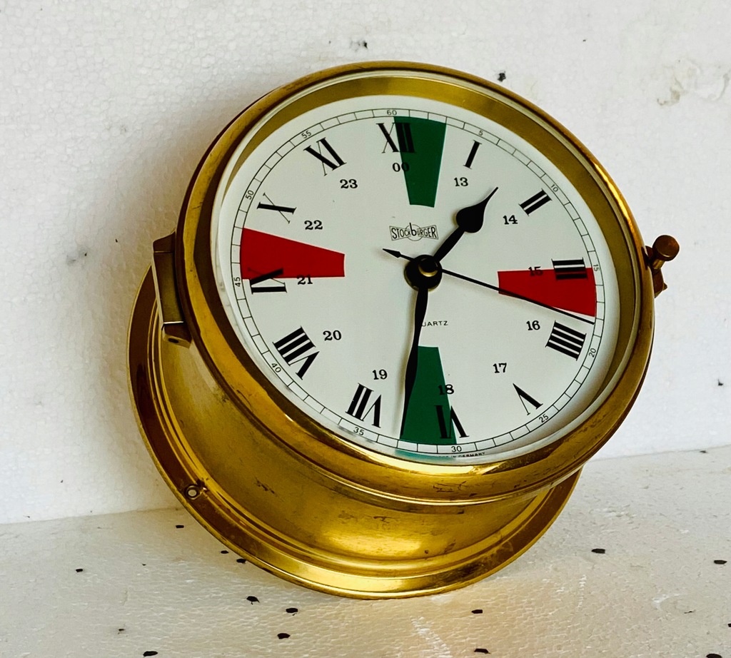 StockBurger Zegar Marynistyczny Centralna Sekunda - 12528938293 ...