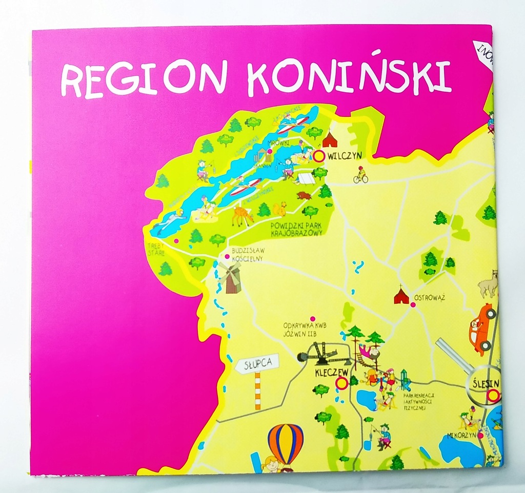 REGION KONIŃSKI - ATRAKCJE POD LUPĄ | KONIN | MAPA - 11889232436 ...