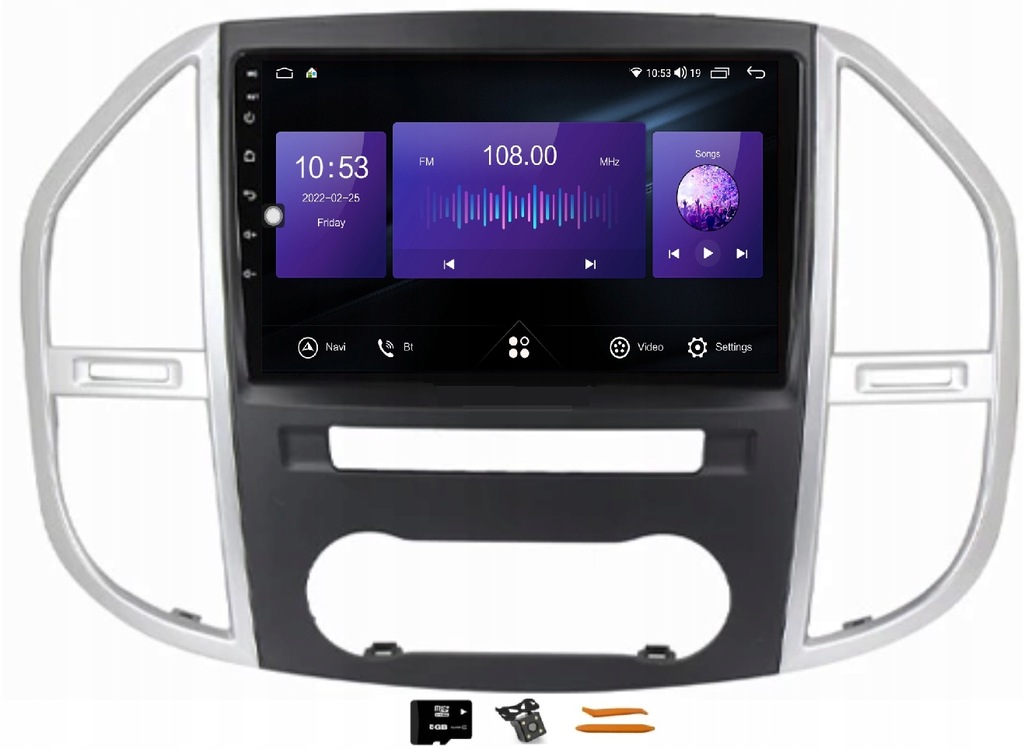 ANDROID RADIO NAWIGACJA MERCEDES VITO W447 14-20 - 12397118616 ...