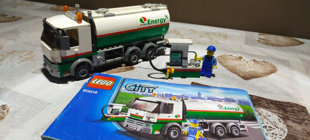 LEGO City 60016 Cysterna Octan - 12872663711 - oficjalne archiwum Allegro