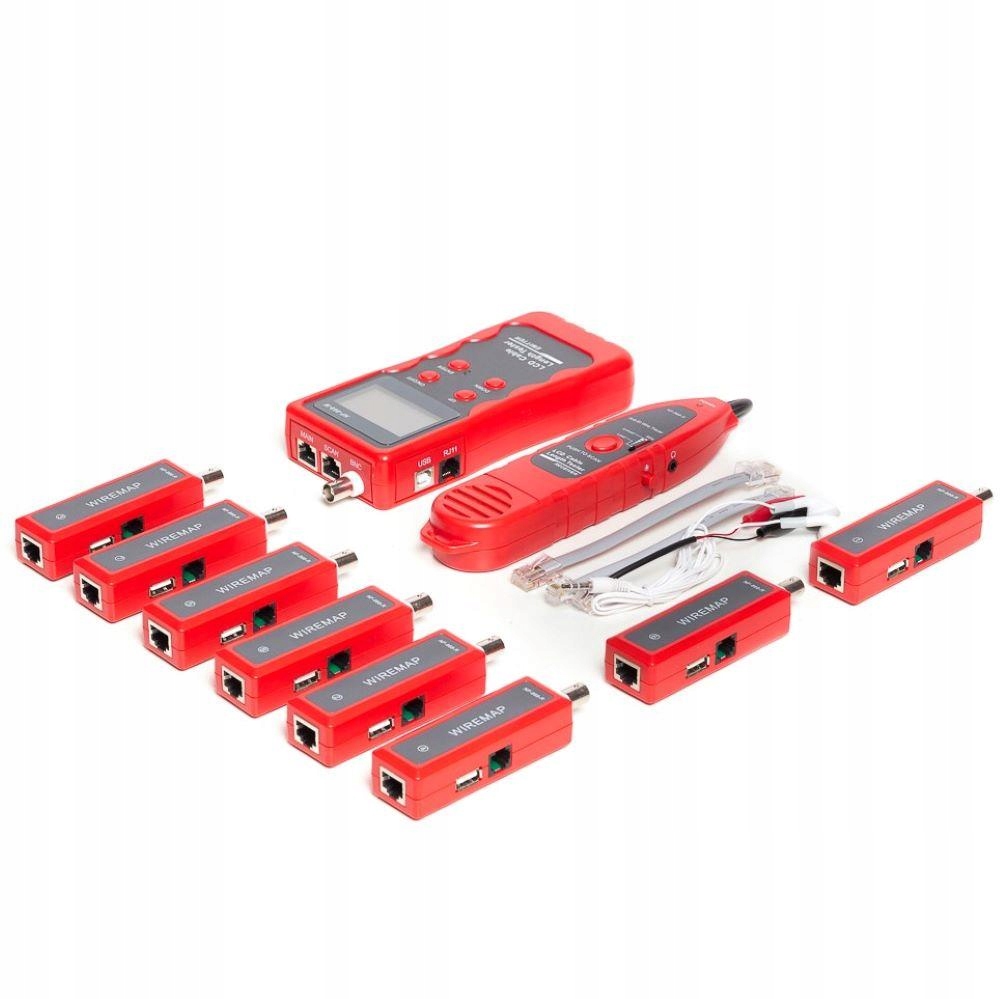 Tester kabli RJ45 RJ11 BNC USB map test - 11445097155 - oficjalne ...
