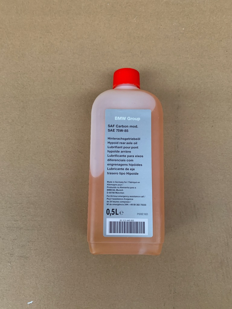 OE BMW OLEJ PRZEKŁADNIOWY SAF CARBON MOD. 75W-85 - 8586456885 ...